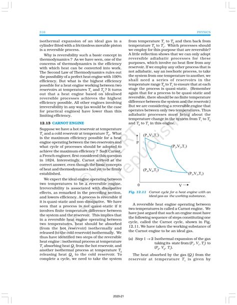 Thermodynamics Ncert Book Of Class 11 Physics Part Ii