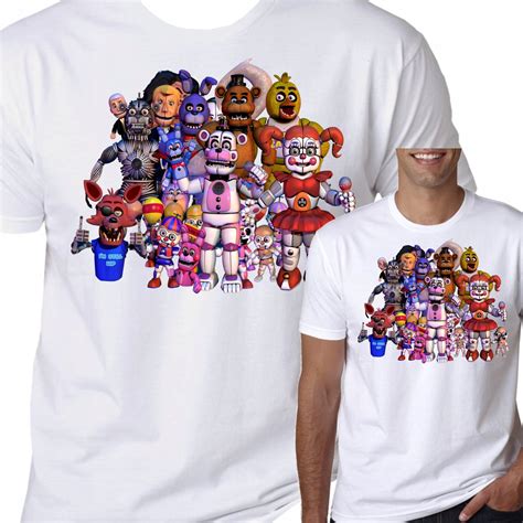 Koszulka Męska Five Nights Freddys Fnaf S 3005 Inna Marka Moda