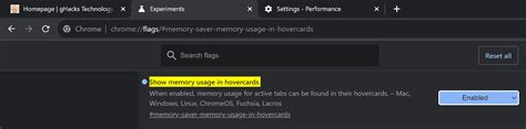 Chrome Shows How Much Memory A Tab Uses GHacks Tech News