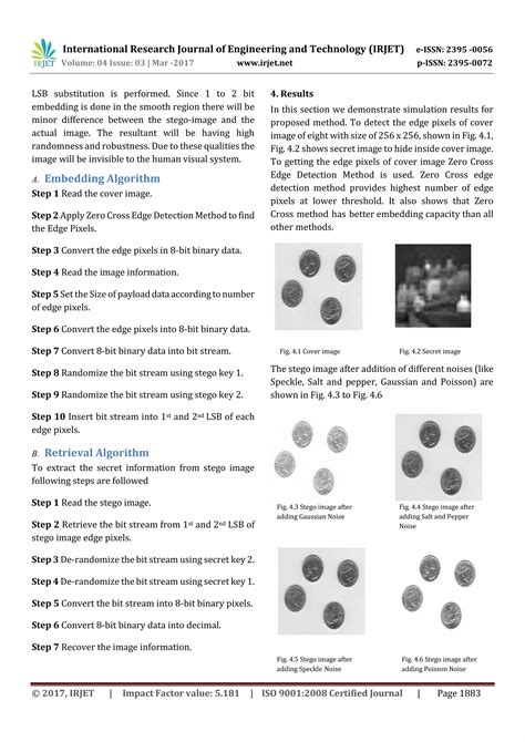 An Improved Noise Resistant Image Steganography Technique Using Zero Cross Edge Detection Method