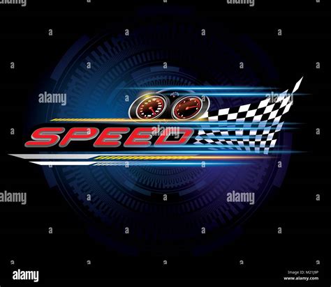 Speed Sign Vector Stock Vector Image And Art Alamy