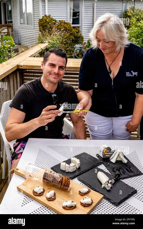 Luke Mcgowan Head Chef At The Cove Cafe In Waipu Tastes A Selection