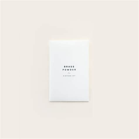 Kintsugi Brass Powder Poj Studio