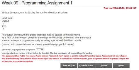 Week 9 Nptel Programming In Java Programming Assignment Sep 2024 Swayam