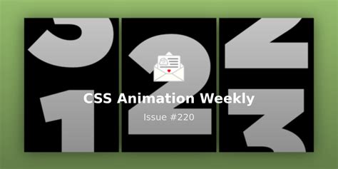 Css Animation Weekly 220