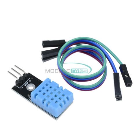 5pcs Dht11 Temperature And Relative Humidity Sensor Module 5v ±5rh For