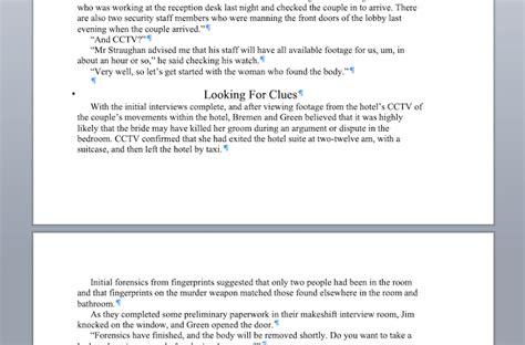 Format Ebook Chapters To Start Halfway Down A Page