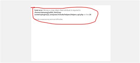 After Updating Visual Composer Getting Error Support Themeco Forum