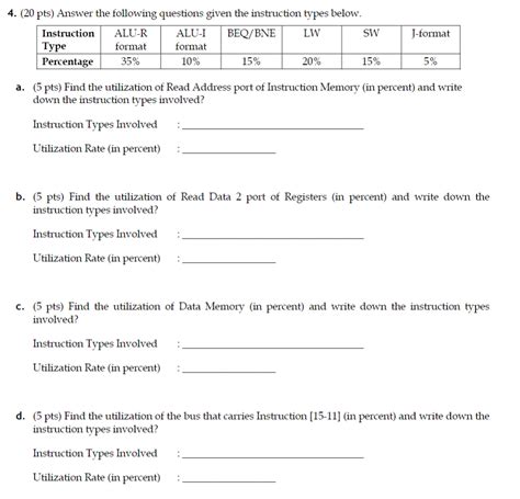 Solved 20 ﻿pts ﻿answer The Following Questions Given The