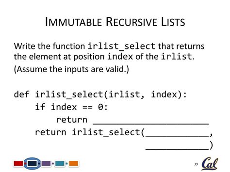 Ppt Cs61a Lecture 9 Immutable Data Structures Powerpoint Presentation