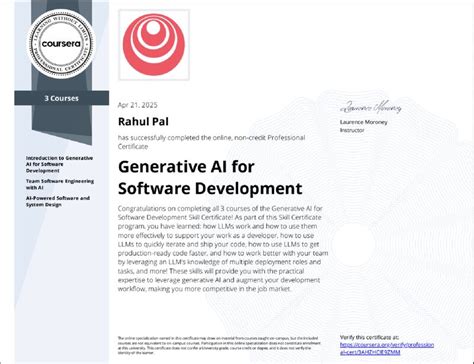 Generativeai Aiinsoftwaredevelopment Ai Softwareengineering Rahul P