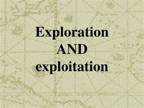 Ppt Exploration And Exploitation Powerpoint Presentation Free Download Id1350161