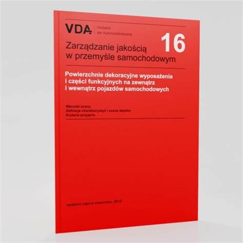 Vda 19 1 Inspection Of Technical Cleanliness En Wydawnictwo Sqd Alliance