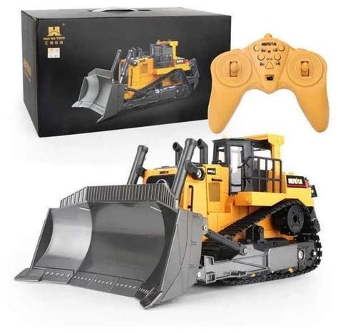 Бульдозер на радиоуправлении MONSTER 1:16 — Детский оружейный магазин