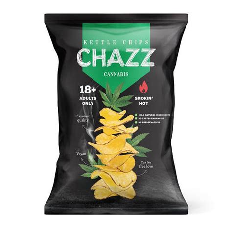 Чіпси Chazz Potato Chips Hemp And Jalapeño Коноплі та Халапеньо 90г Id