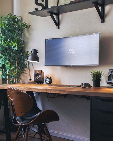 Minimal Setups Modern Home Office Home Office Setup Home Office Design