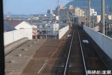 国鉄呼子線未成線1 唐津 佐志間