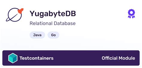 Testcontainers Yugabytedb Module