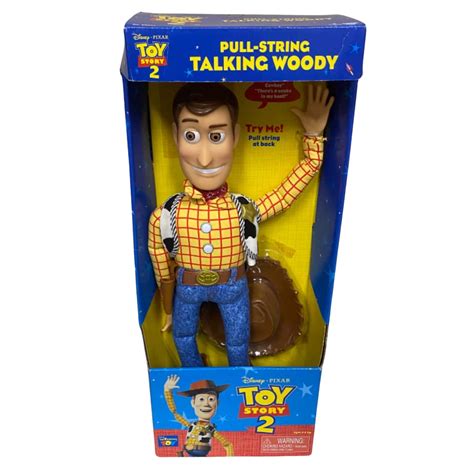 Vintage Toy Story 2 Pull String Talking Woody New In Boxs New