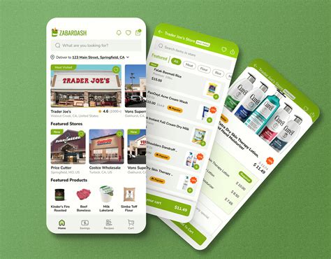 E Commerce Grocery App Ui Re Design Figma Ui Ux Behance