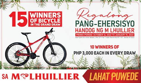 Regalong Pang Ehersisyo Handog Ng M Lhuillier