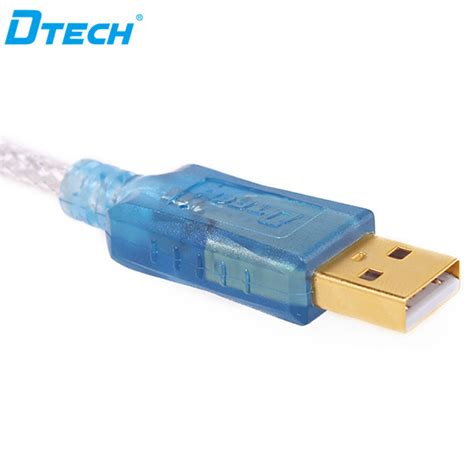 Dtech高质量usb至母db9串行端口公usb2 0至4 Rs232串行计算机适配器电缆ft232rl端口 Buy Usb到女性db9