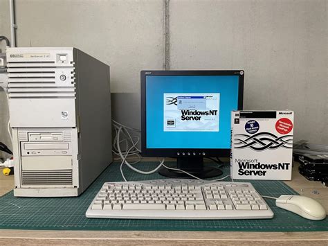 Hp Netserver E45 With Microsoft Nt 4 0 Server Retrobattlestations