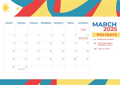 Free Black And White Minimalistic March 2025 Calendar Template To Edit