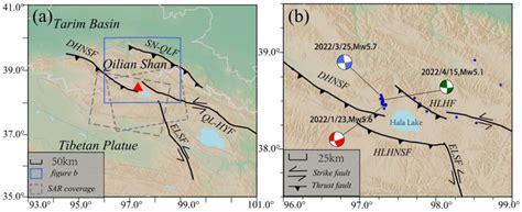 Coseismic Interferograms And Deformation Maps For The 2022 Mw 56 And
