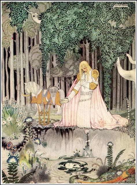 Golden Age Illustrator Kay Nielsen Illustration Märchenillustration