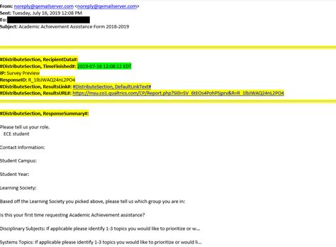 Email Triggers Artifacts In Email Showing Up Xm Community