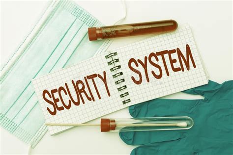 Conceptual Caption Security System Business Idea System Designed To Detect Intrusion Or