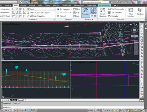 Solved Corridor Section Editor Display Problem When Using Multiple Viewports Autodesk Community