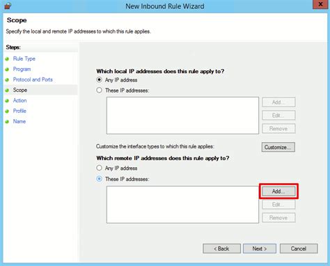 blocking ip addresses using windows firewall liquid web