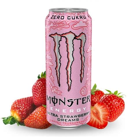 Monster Energy Ultra Strawberry Dreams 500ml Eu Edition Candymail Uk