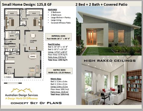 Unique 2 Bedroom 2 Bath House Plans Modern And Cool House Designs