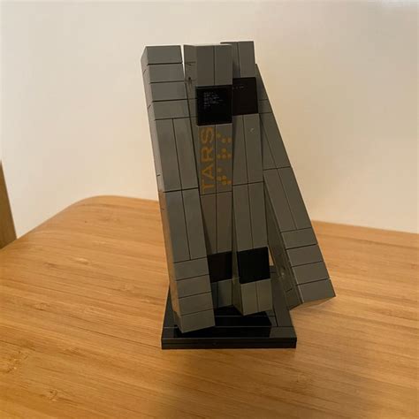 Interstellar Movie Robot Tars Custom Figure Made With Real Lego Not An Official Lego Product Etsy