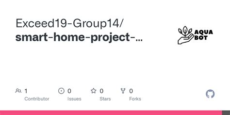 Github Exceed19 Group14smart Home Project Hardware