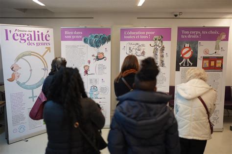 Dessine moi légalité des genres Exposition pédagogique
