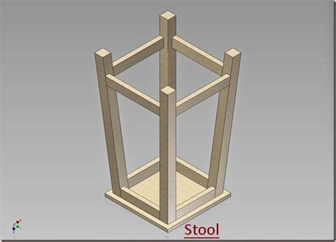 3d Solid Modelling Videos Stool Autodesk Inventor 2010