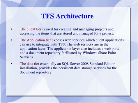 Ppt Team Foundation Server Tfs Powerpoint Presentation Free