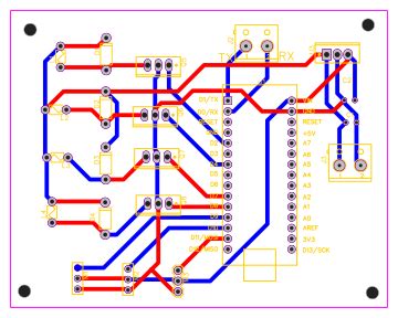 Arduino Nano Wiring OSHWLab