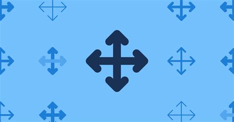 Arrows Up Down Left Right Icon Font Awesome