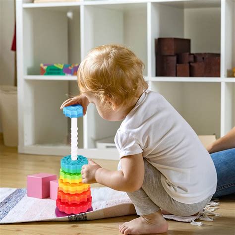 Spinning Toy Tower