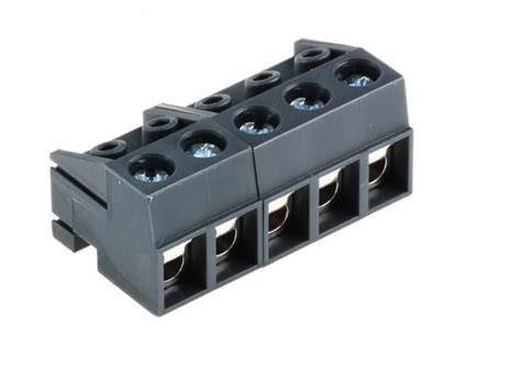 Rs Pro Rs Pro Pcb Terminal Block Contact Mm Pitch Through Hole Mount Row Screw