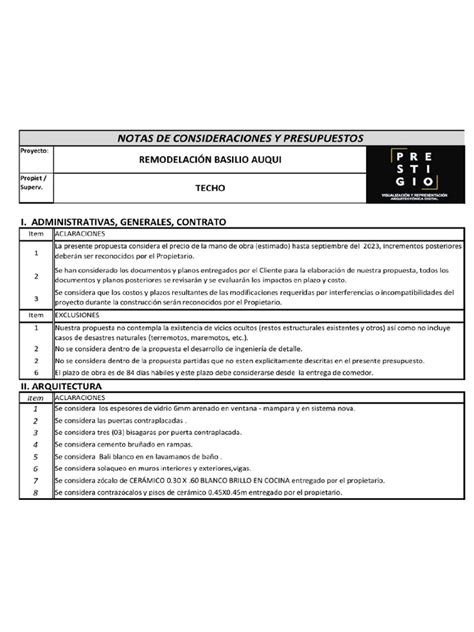 Tdr Remodelacion Basilo Auqui Pdf