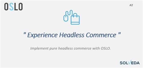 Solveda On Linkedin Oslo Headlesscommerce Solveda Commercesolutions