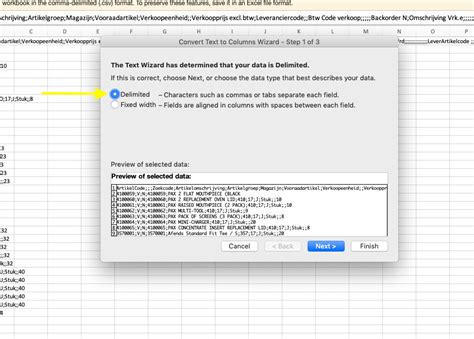 Formatting A Csv File In Excel Lightspeed Retail X Series