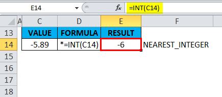 INT In Excel Formula Examples How To Use INT Function