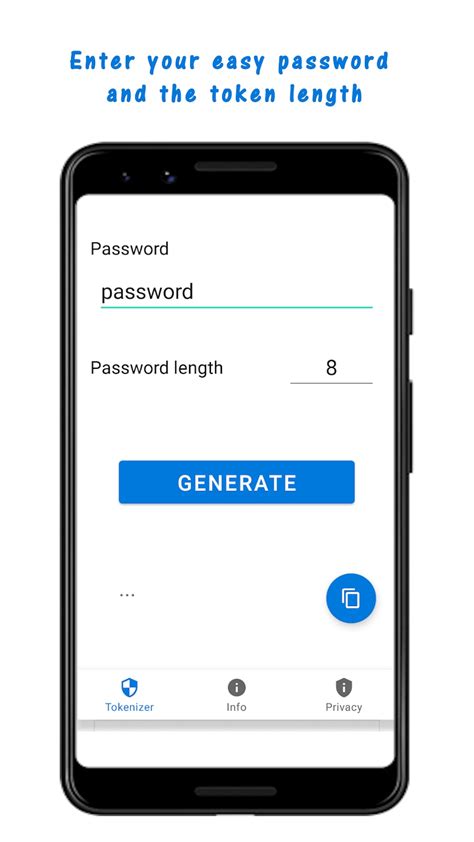 Easy Password Generator Tokenizer And Manager Per Android Download